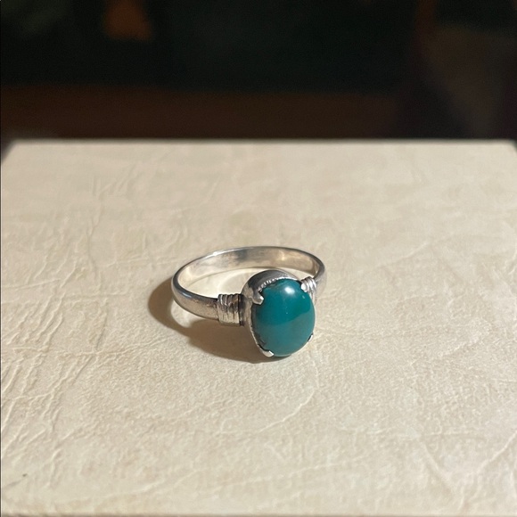 Jewelry | Silver 925 Turquoise Style Ring | Poshmark